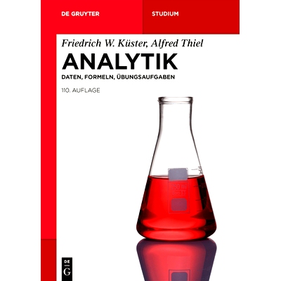 预订 Analytik: Daten, Formeln, Übungsaufgaben: 9783110769128