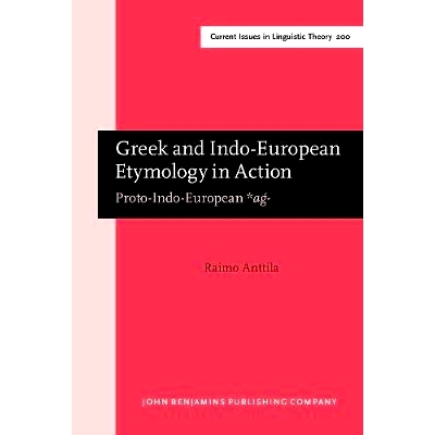 预订 Greek and Indo-European Etymology in Action 希腊语与印欧语系的词源学: 9789027237071