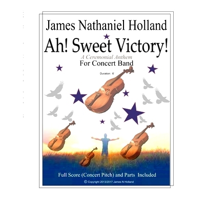 预订 Ah Sweet Victory: A Ceremonial Anthem for Concert Band: 9781542635059