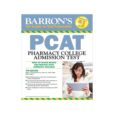 英文原版 巴朗PCAT考试指南 第7版 药学院入学考试 Barron's PCAT, 7th Edition: Pharmacy College Admission Test