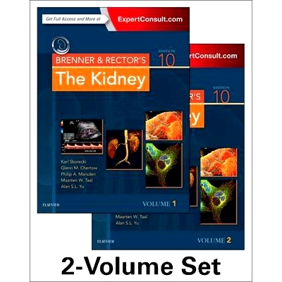 预订 Brenner and Rector’s The Kidney, 2-Volume Set Brenner & Rector 肾脏病学 （2卷装）: 9781455748365