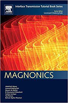 【预售】Magnonics