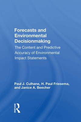【预订】Forecasts and Environmental Decision Making: The Content and ...