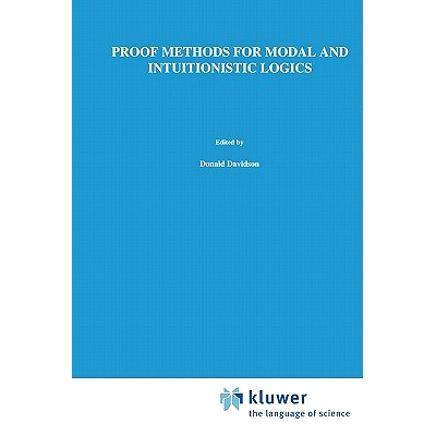 预订 Proof Methods for Modal and Intuitionistic Logics: 9789048183814