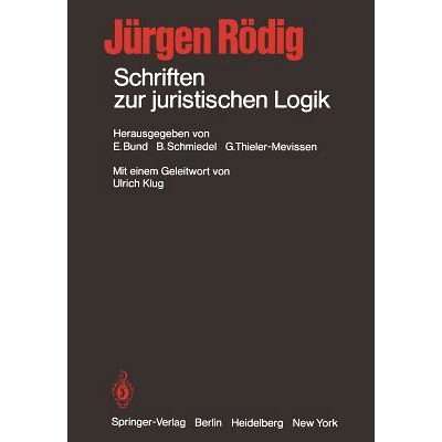 预订 Schriften zur juristischen Logik: 9783642673924