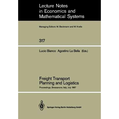 预订 Freight Transport Planning and Logistics: Proceedings of an International Seminar on Freight Transport Planning and