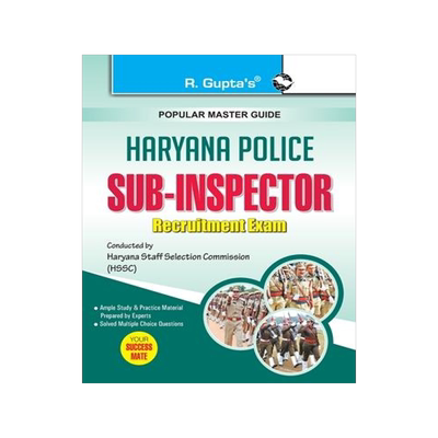 [预订]Haryana Police: Sub-Inspector Recruitment Exam Guide 9789350127124