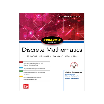 预订 Schaum’s Outline of Discrete Mathematics, Fourth Edition 9781264258802