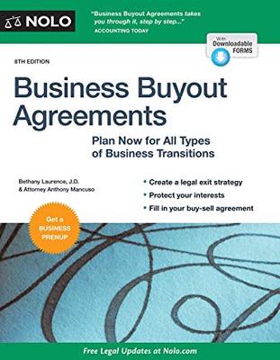 【预售】Business Buyout Agreements: Plan Now for All Types of Business Transitions