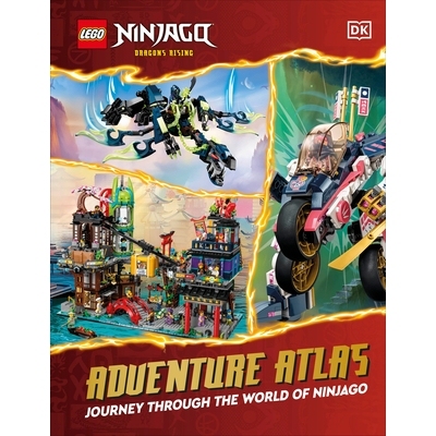 预订 Lego Ninjago Dragons Rising Adventure Atlas: Journey Through the World of Ninjago (Without Minifigure): 97805939669