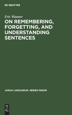 【预订】On remembering, forgetting, and understanding sentences 9783110996869