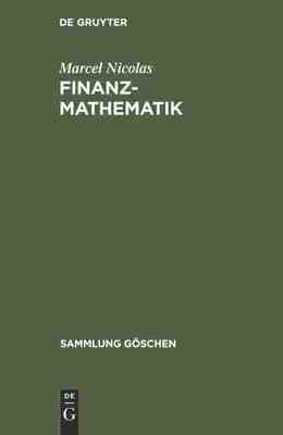 【预订】Finanzmathematik 9783112309452