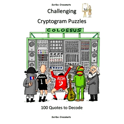 预订 Challenging Cryptogram Puzzles: 100 Quotes to Decode: 9798324357788