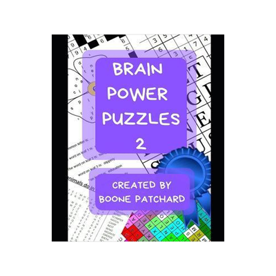 [预订]Brain Power Puzzles 2: Activity Book of Word Searches, Sudoku, Math Puzzles, Hidden Words, Anagrams, 9781092702126