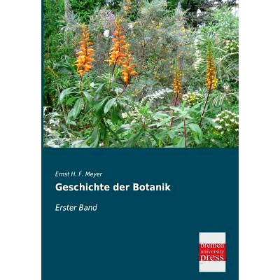 预订 Geschichte Der Botanik: 9783955623388