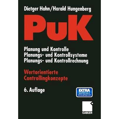 预订 PuK - Wertorientierte Controllingkonzepte: Planung und Kontrolle - Planungs- und Kontrollsysteme - Planungs- und Ko