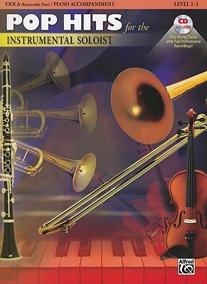 【预售】Pop Hits for the Instrumental Soloist for Strings: Viola, Book & CD [With CD (Audio)]