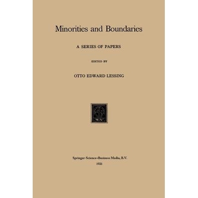 预订 Minorities and Boundaries: A Series of Papers: 9789401757324
