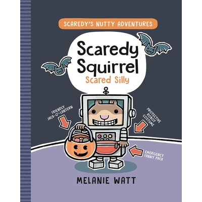 预订 Scaredy Squirrel Graphic Novel Book 4 胆小松鼠漫画小说第 4 册: 9780735269637