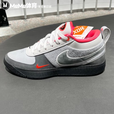 耐克男鞋2025冬新品Book 1 EP灰白撞色德文布克篮球鞋 IR0839-001