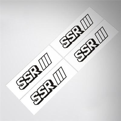 适用ssrsp1轮毂车贴纸