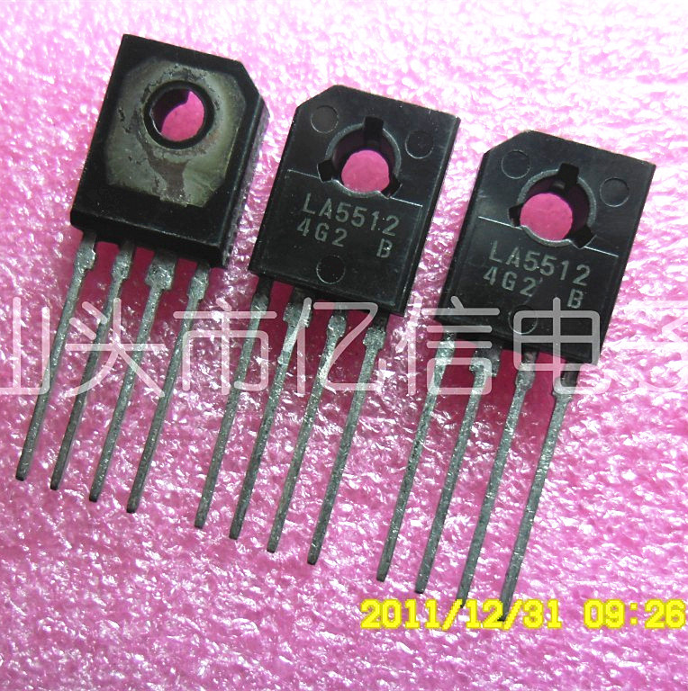 LA5512 LA5512B 5512 原装伴音集成电路 直插4脚 进口原装