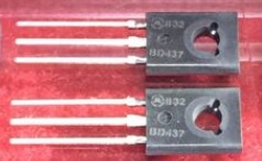 【全新原装】BD438 BD437 三极管 功率管 电子元器件 TO-126 对管