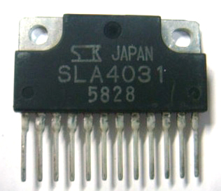【原装拆机】SLA4031 音频功率放大IC芯片 音响功放集成电路 12脚