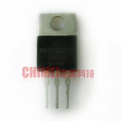 【原装拆机】MBR2060CT 带铁头 肖特基三极管 20A 60V 电子元器件