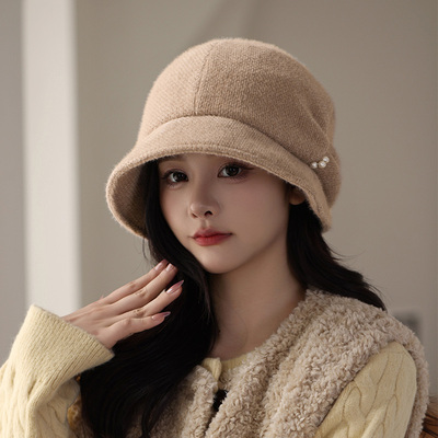 2025新款堆堆帽女冬保暖百搭