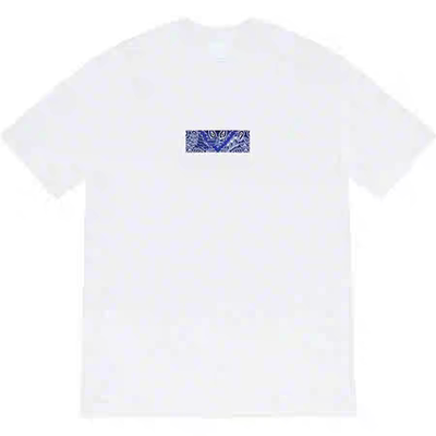 美潮自主原创19FW Bandana Box Logo Tee 腰果花 Bogo 短袖 T恤