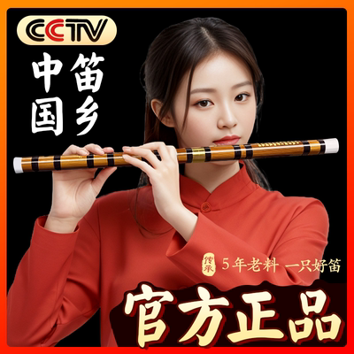 专业笛子初学成人苦竹笛乐器竹笛精制入门e横笛演奏级g调f儿童c女