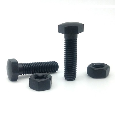 PBE61/TBD57碳钢发黑固定定位限位调整螺栓STBC16-50/60/70