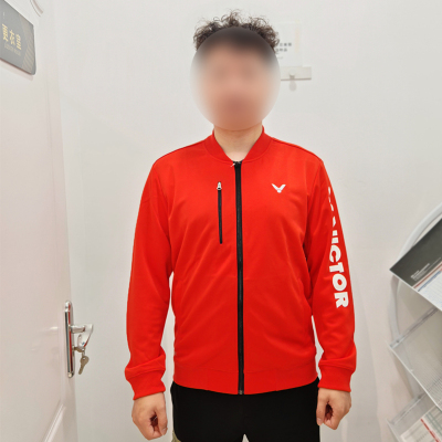 威克多VICTOR胜利羽毛球运动外套速干时尚75603男女款75610