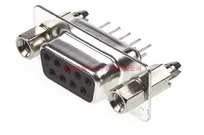 TE泰科电子D-sub连接器HDP-20母座9路2.77MM节距3-1634222-2