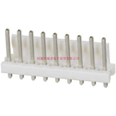 TE泰科电子MTA-156连接器3.96MM节距1排9路直PCB针座640445-9