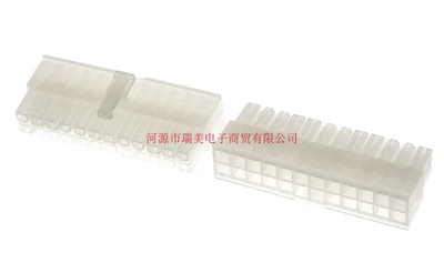 Molex莫仕Mini-Fit Junior连接器外壳4.2mm节距2行24路39-01-2240