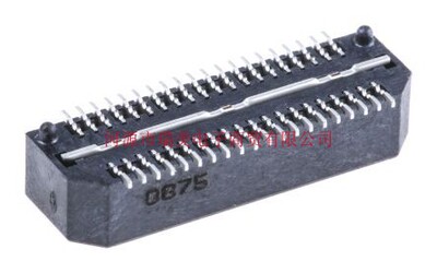 Samtec申泰PCB针座40路0.8MM节距2排直QTE-020-01-L-D-A
