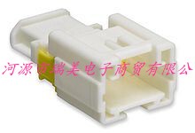 Molex汽车连接器4路电缆安装白色公压接外壳98822-1040