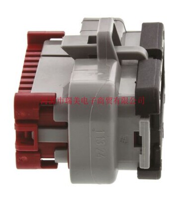 TE泰科电子AMPSEAL汽车连接器3行35路电缆安装灰色公外壳776164-4