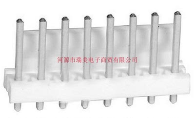 TE泰科MTA-156板对板连接器3.96MM节距1排8路640445-8