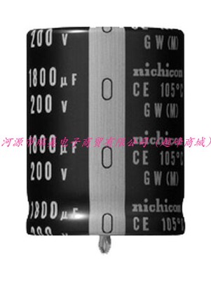 Nichicon铝电解电容器450V直流470μF通孔安装LGW2W471MELC45