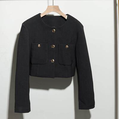麦家商场同款5E821S511Q小香风外套女气质时尚小西装