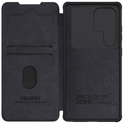 耐尔金三星Galaxy S25 Ultra皮套S25+保护套S25 PLUS镜头全包高端滑盖套S25U全包防摔s25商务优雅翻盖手机壳