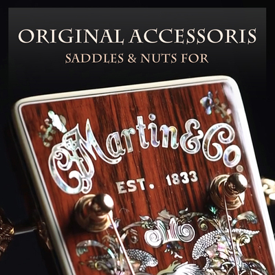 马丁吉他弦枕 MARTIN 琴枕 琴桥 骨质/TUSQ/CORIAN原厂配件