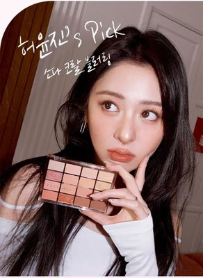 现货韩国wakemake眼影盘16色