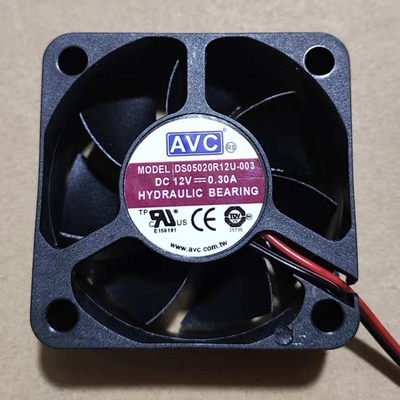 全新台湾AVC奇宏 DS05020R12U-003 12V 0.30A 5020 5CM 散热风扇