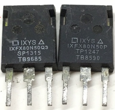 拆机原字 IXYS场效应管 IXFX80N50P 80A 500V 现货供应询价