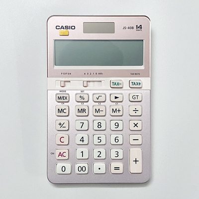 原装正品 卡西欧计算器JS-40B 商务白领办公会计财务时尚快打机