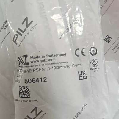 （议价)pilz 开关 506412 506410 514110